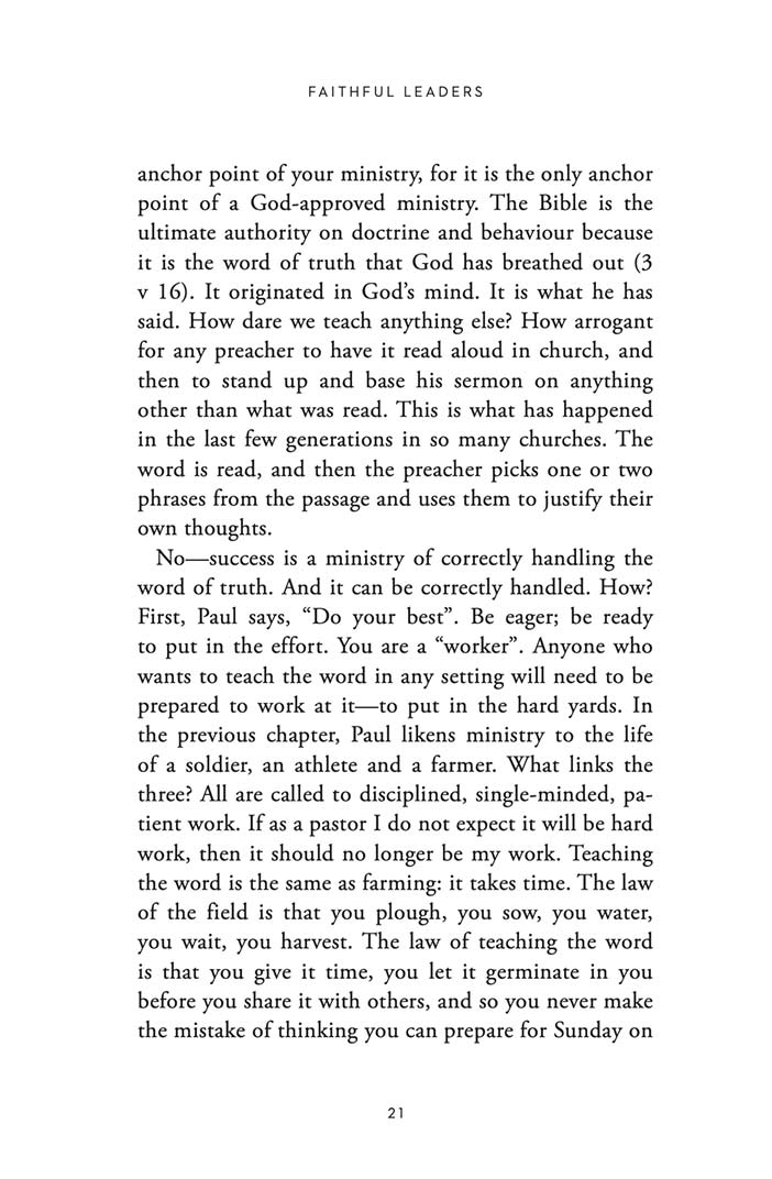 Faithful Leaders - Store - Truth For Life
