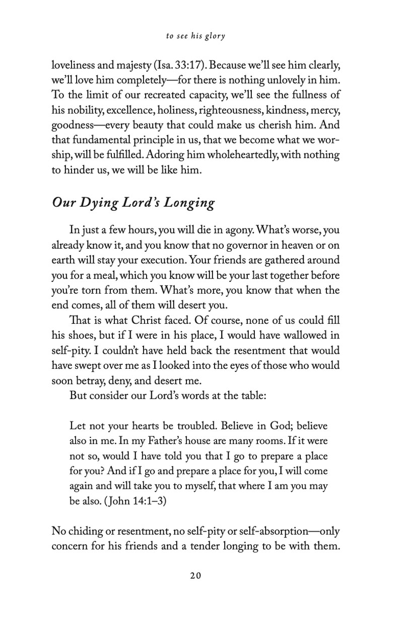 The Glorious Christ: Meditations on His Person, Work, and Love - Store ...