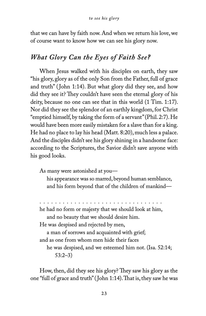 The Glorious Christ: Meditations on His Person, Work, and Love - Store ...