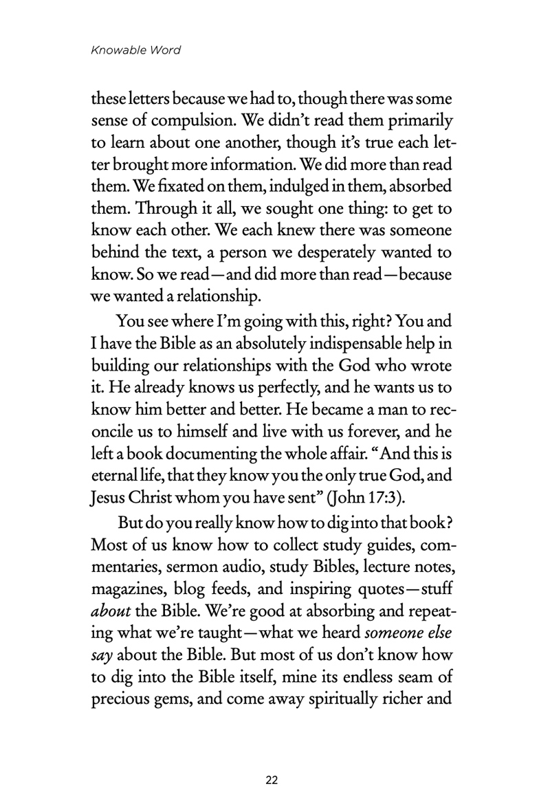 Knowable Word: Helping Ordinary People Learn to Study the Bible - Store ...