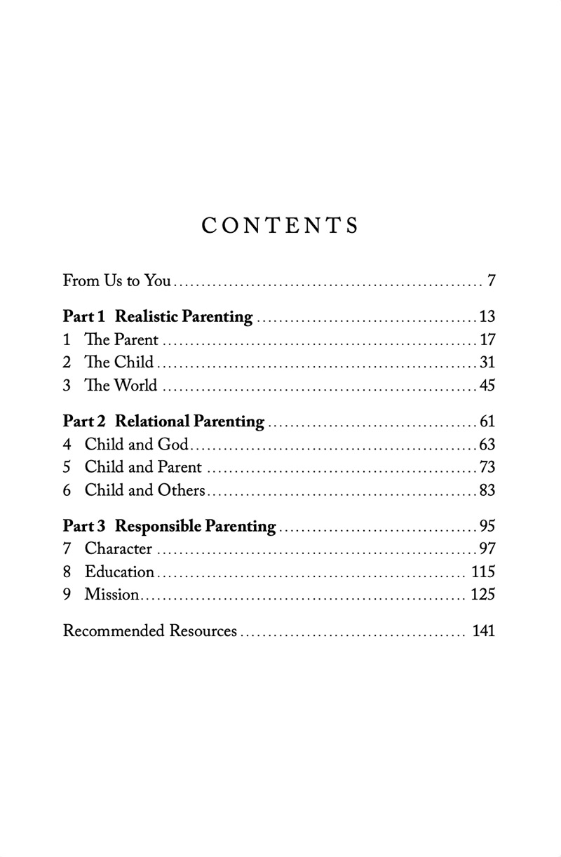 Parenting Essentials, Equipping Your Children for Life - Store - Truth For Life