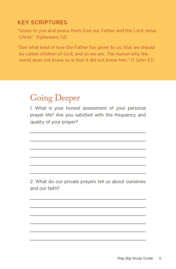 ‘Pray Big’ Study Guide - Store - Truth For Life