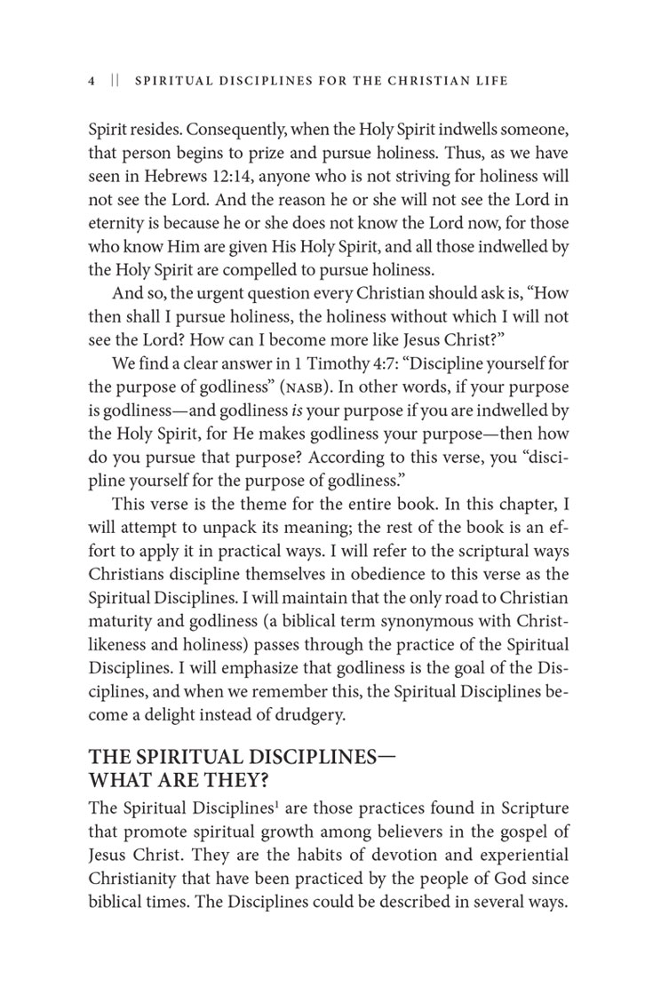 Spiritual Disciplines for the Christian Life - Store - Truth For Life