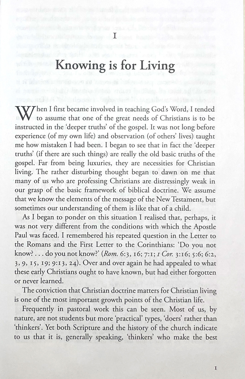 The Christian Life: A Doctrinal Introduction - Store - Truth For Life